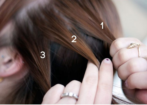 Tóc tết lệch cực xinh