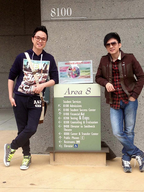 Vợ chồng Đan Trường hội ngộ Nhật Tinh Anh ở Mỹ