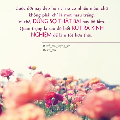 Trẻ và vụng về: Hãy sống trọn vẹn cho ước mơ của mình