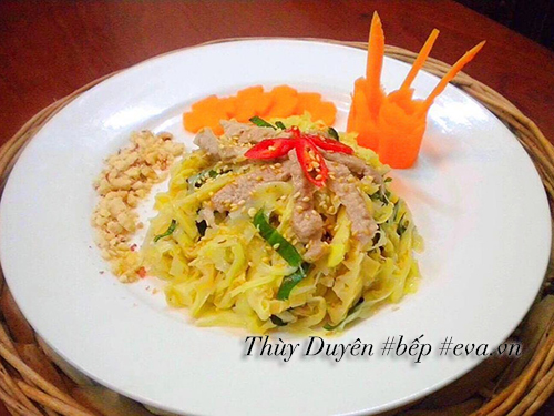 Món ngon cuối tuần: Nộm măng thịt chua chua, giòn giòn thơm ngon, dễ làm