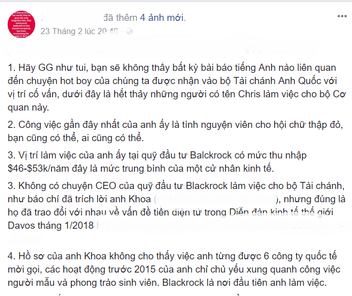 Dân mạng nghi ngờ về thành tích, Chris Khoa Nguyễn "đáp trả” ra sao?