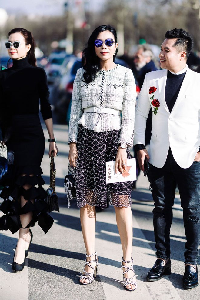 Không chỉ dự show Chanel, CEO Elise Lưu Nga còn thần thái hơn người