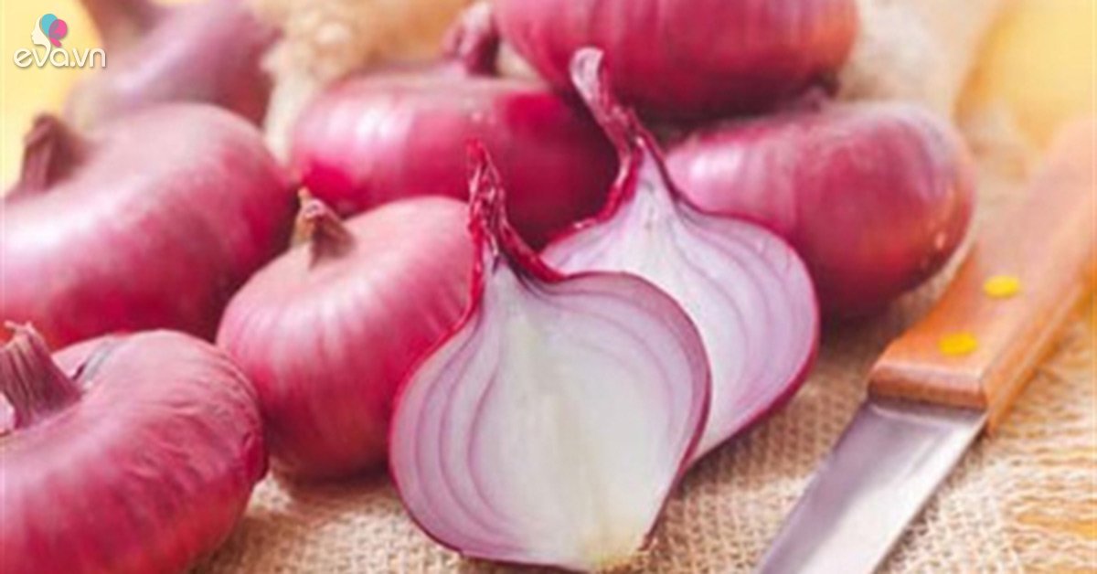 Củ hành tím có tác dụng cực hữu hiệu với sức khỏe và làm đẹp