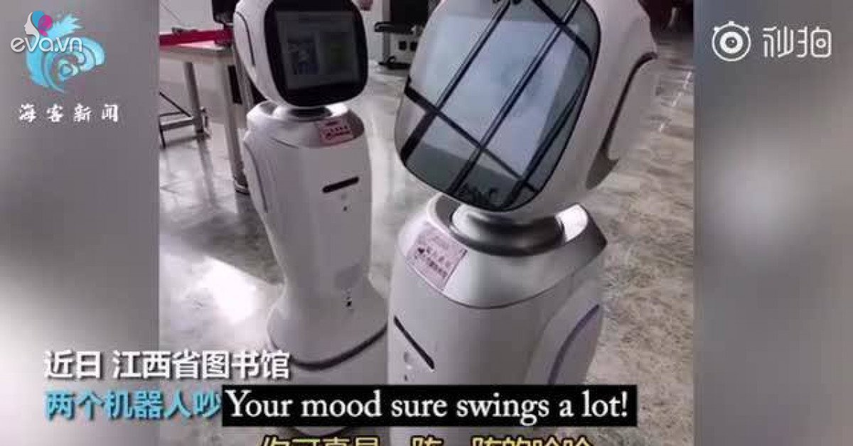Video cặp đôi robot cãi nhau chí chóe như người yêu hút nửa triệu lượt xem