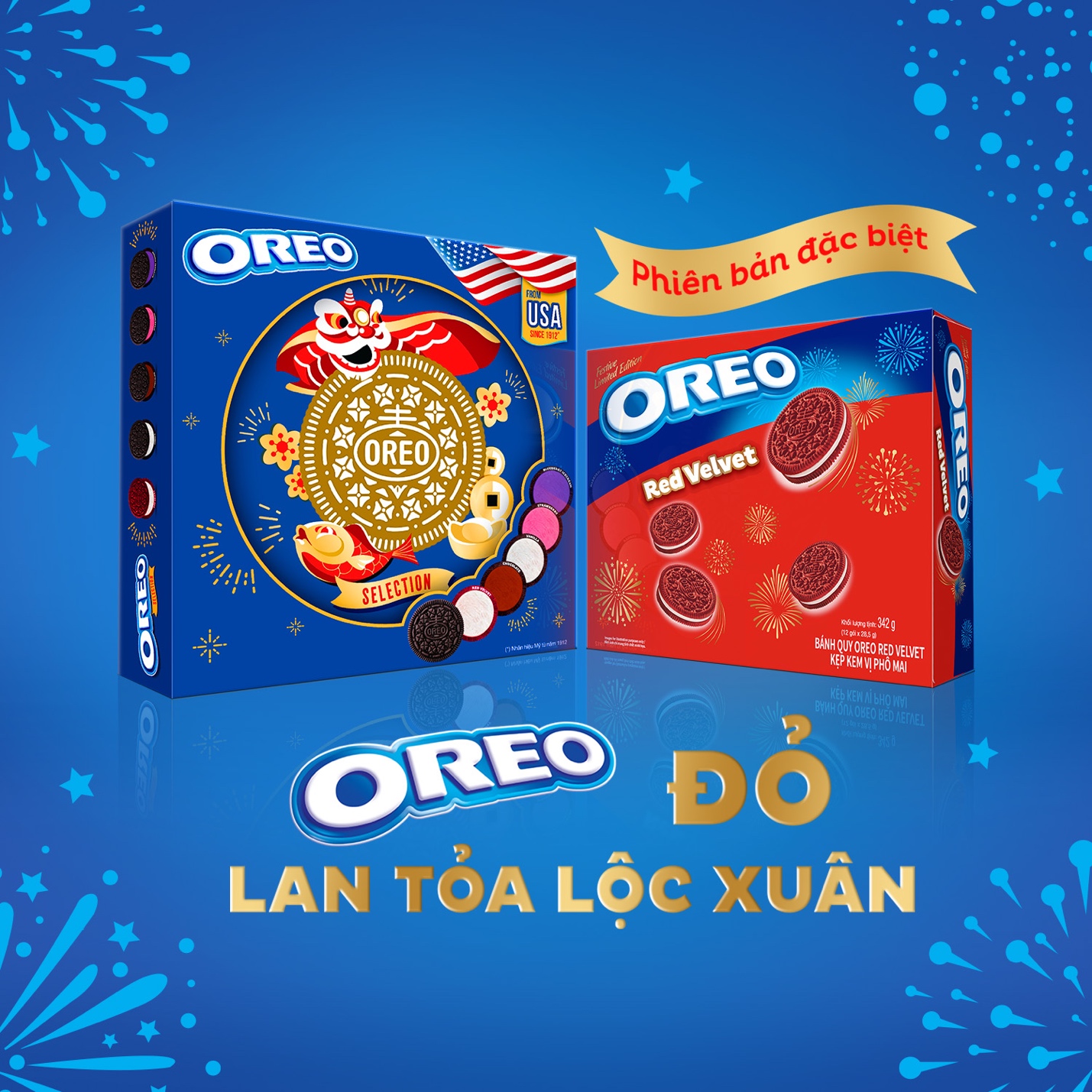 Cùng Oreo đỏ lan tỏa lộc xuân khắp mọi nhà