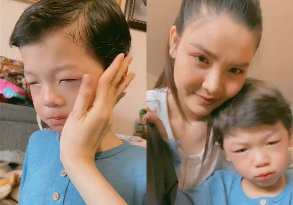 Con trai lớn nhà Mạc Hồng Quân khóc nức nở trách mẹ hay quát mắng, muốn ...