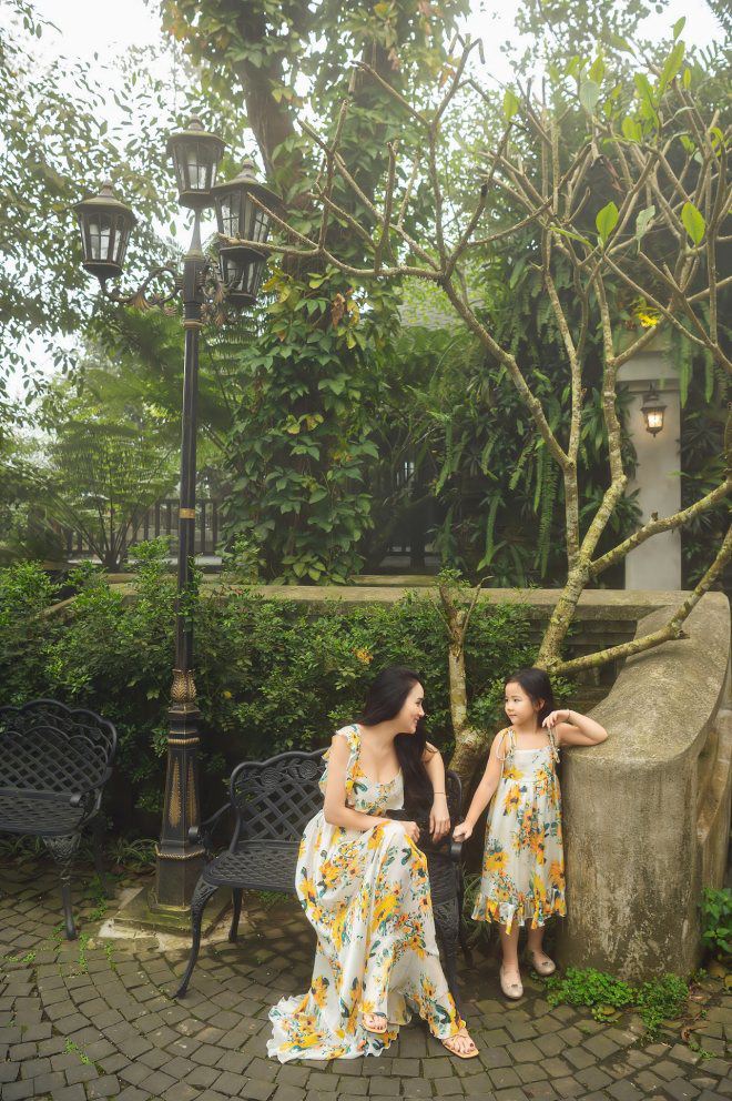 5 tuổi, con gái Trang Nhung là nàng thơ, mẫu nhí độc quyền của riêng mẹ
