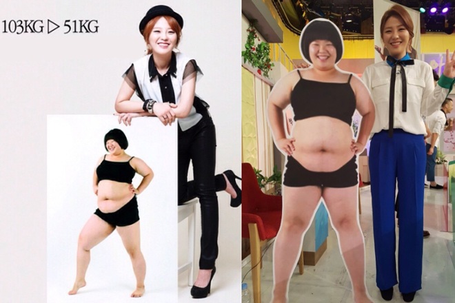 Nữ hoàng giảm cân Hàn Quốc giảm 51kg/năm, hằng ngày uống cốc nước giải độc từ 8 loại rau quả ...