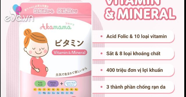 Akamama - Vitamin tổng hợp cho thai kỳ đã được nhập khẩu chính thức về ...