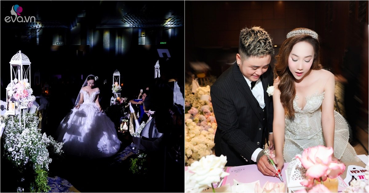 Đám cưới ngập hoa lãng mạn của người đẹp chuyển giới Thách Thức Danh ...