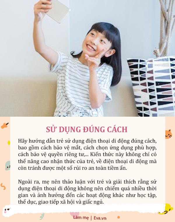 Không thể cấm trẻ dùng điện thoại, nhưng bố mẹ có 6 cách dạy con dùng đúng