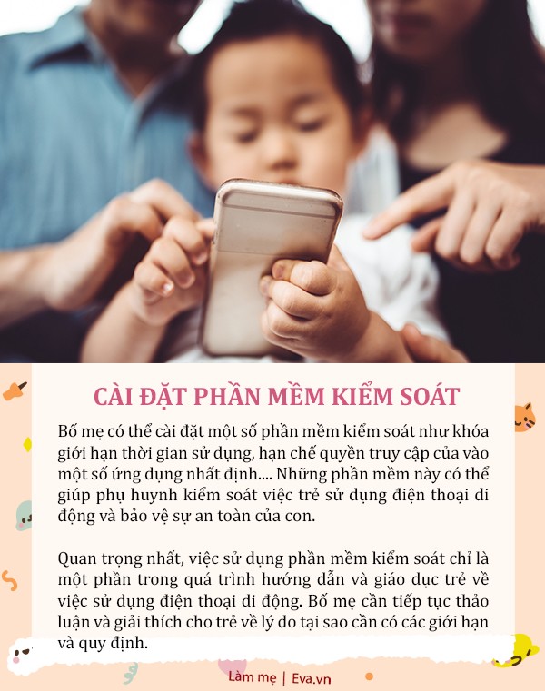 Không thể cấm trẻ dùng điện thoại, nhưng bố mẹ có 6 cách dạy con dùng đúng