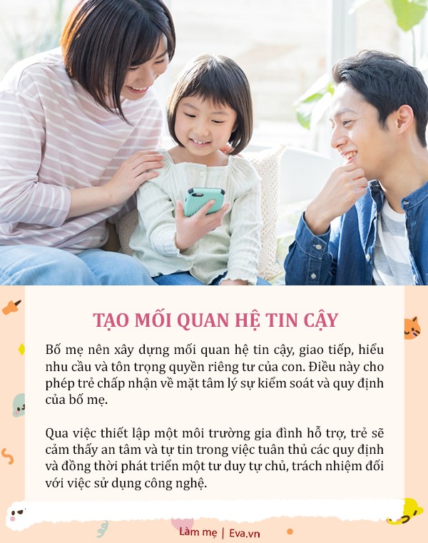 Không thể cấm trẻ dùng điện thoại, nhưng bố mẹ có 6 cách dạy con dùng đúng