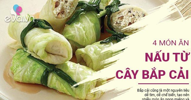 Bắp cải làm gì ngon? Tổng hợp 4 món ăn ngon nấu từ bắp cải tươi ngon ...