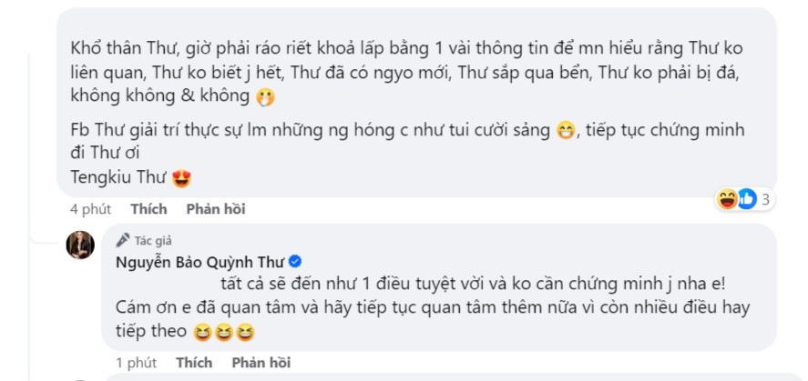 Quỳnh Thư phản hồi khi bị mỉa mai việc chồng cũ Diệp Lâm Anh hôn gái lạ, được hỏi ý định lấy ...