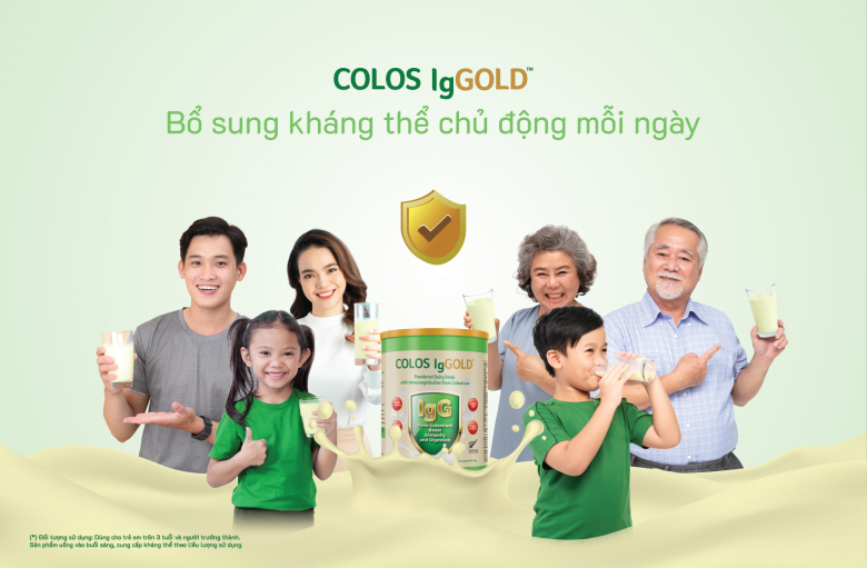 COLOS IgGOLD™ - Giải pháp dinh dưỡng mới cho thị trường thực phẩm bổ ...
