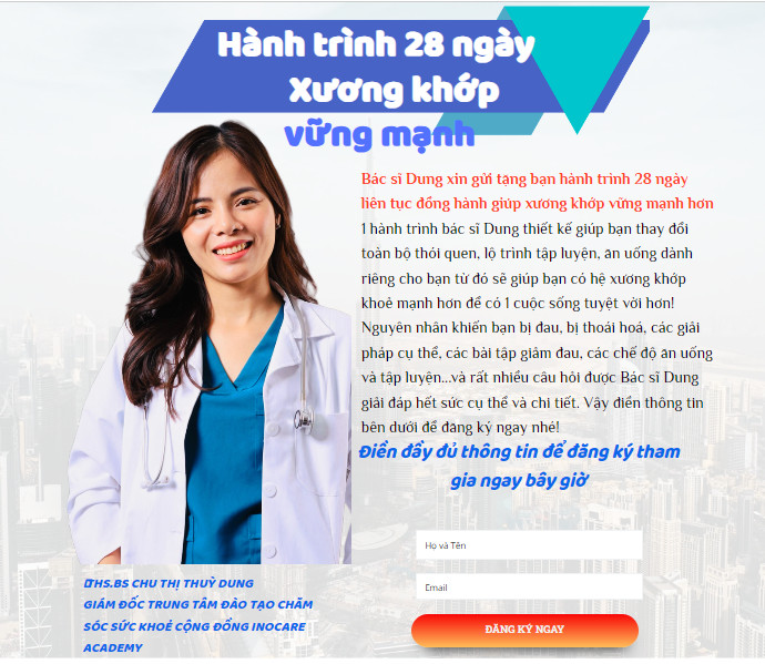 Dr Thùy Dung Nữ Bác Sĩ được Mệnh Danh Chuyên Gia Xương Khớp”