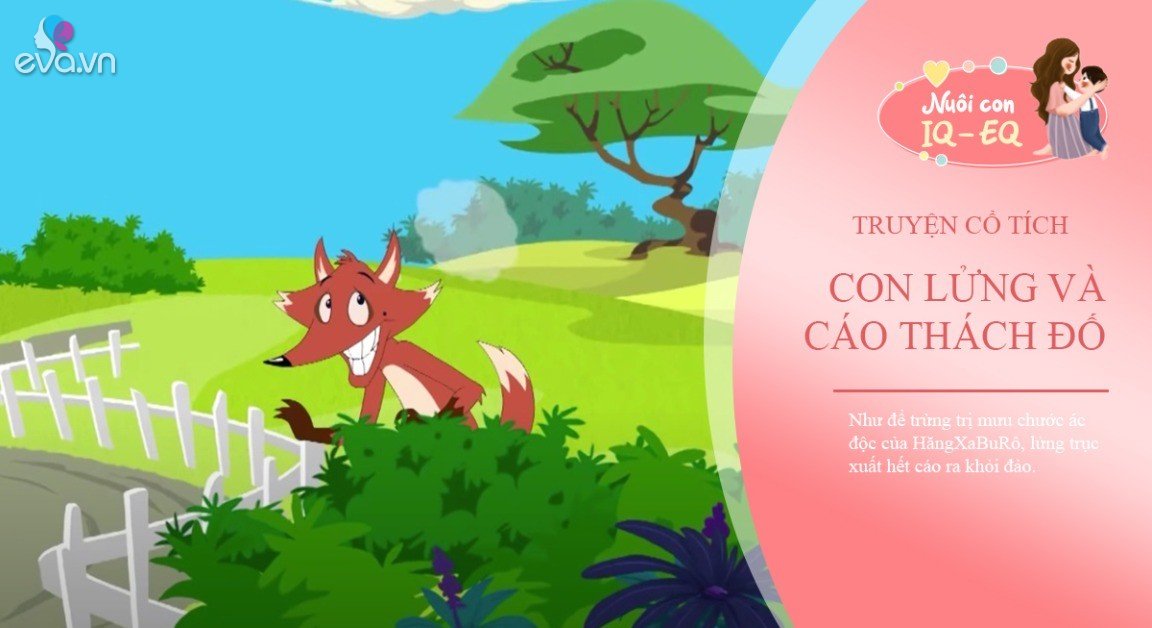 Truyên cổ tích: Con lửng và con cáo thách đố nhau