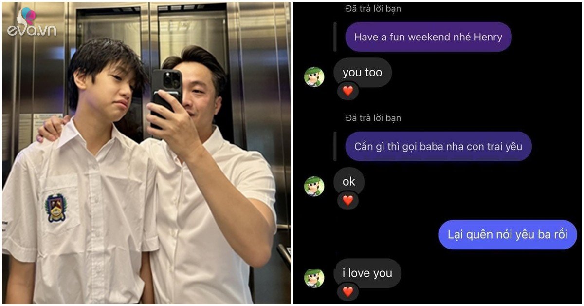 Đoạn tin nhắn đặc biệt giữa Cường Đôla và Subeo thể hiện cách dạy con ...