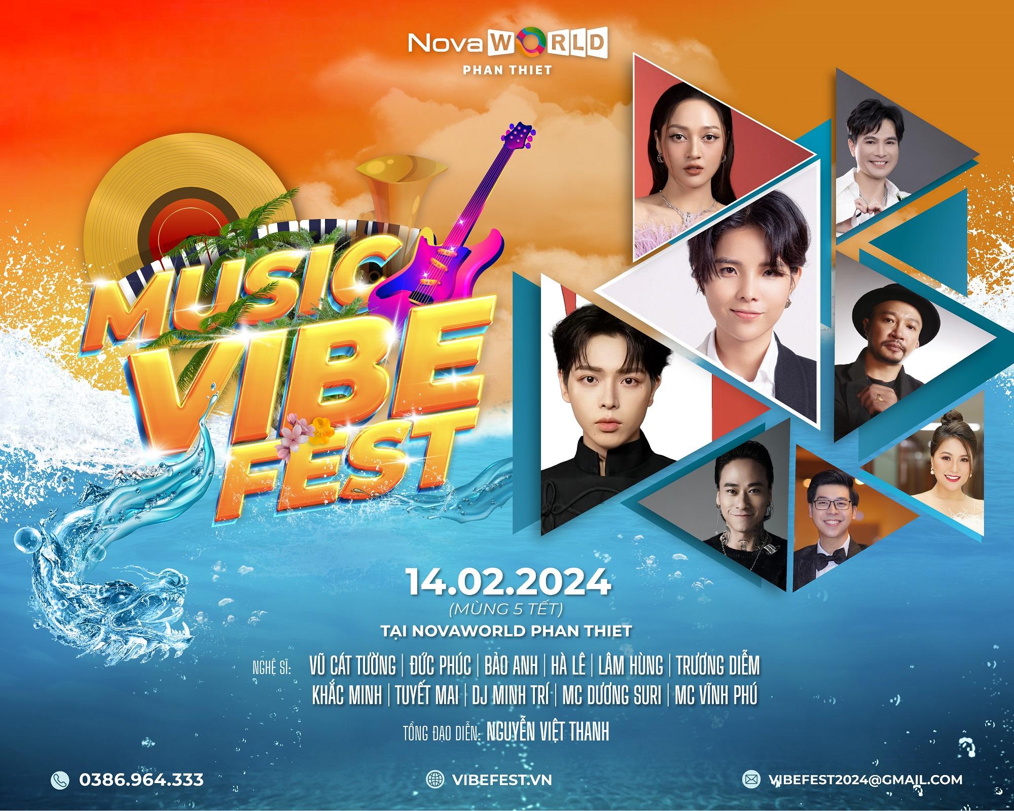 Siêu lễ hội Vibe Fest - Phan Thiet khai mạc sôi động