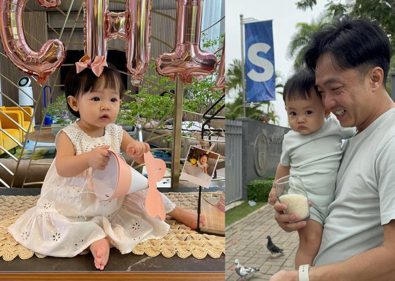 Suchin - Sutin nhà Cường Đô La nay đã biết giành bố, Đàm Thu Trang khoe ...