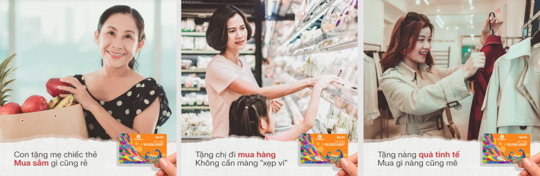 VinID Gift Card - quà tặng tinh tế và thiết thực cho chị em ngày 8/3