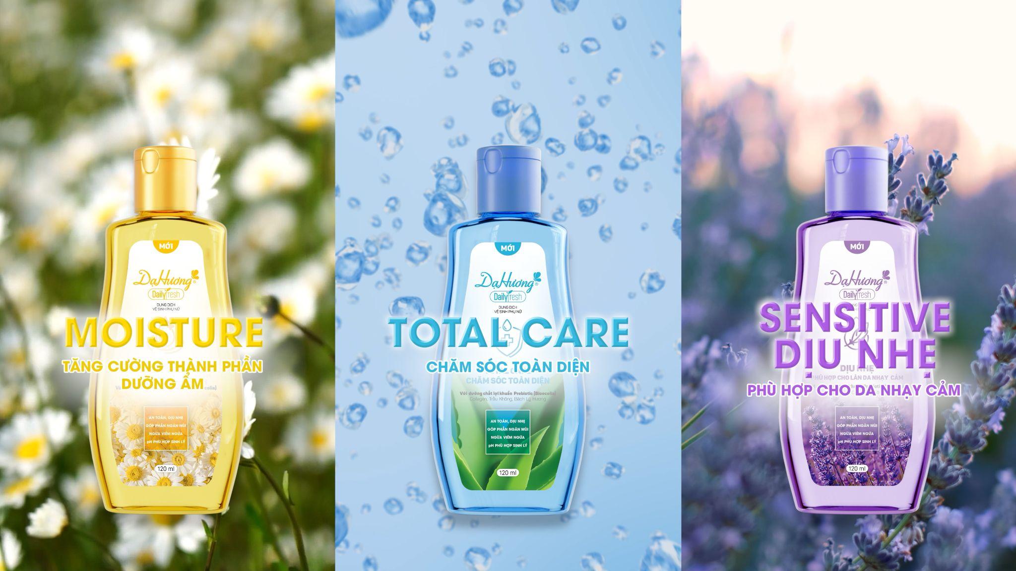 Dạ hương ra mắt dòng DDVSPN thế hệ mới Dạ Hương Daily Fresh