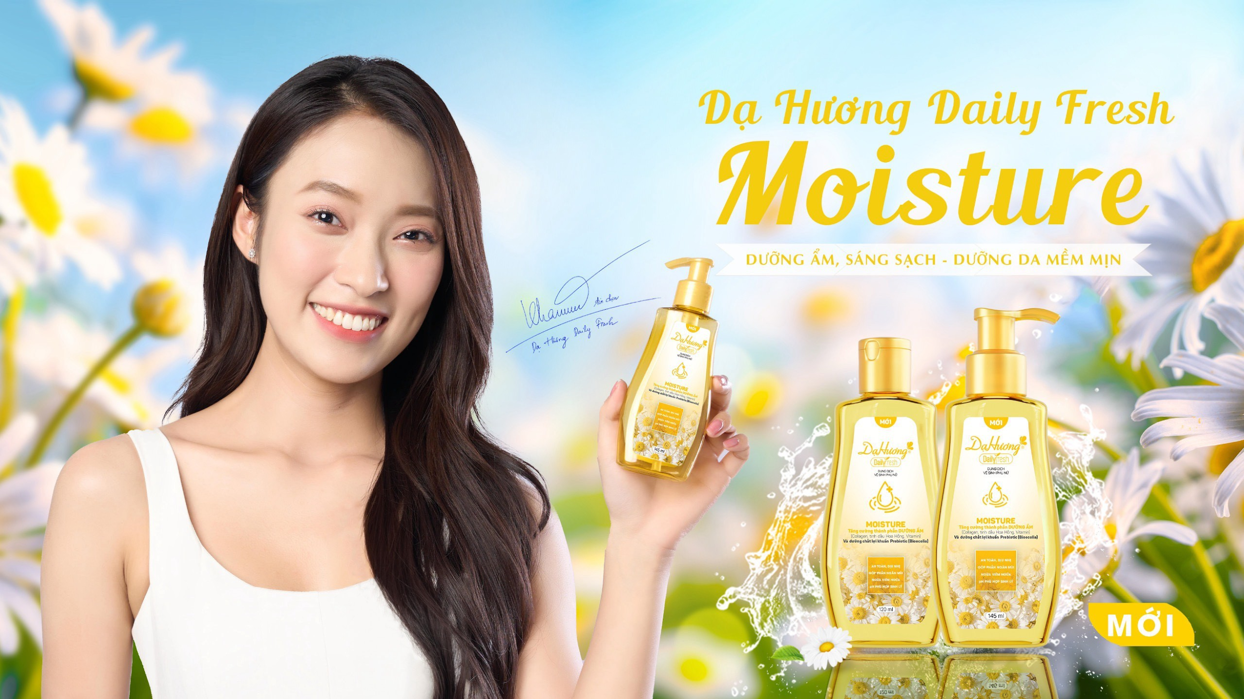 Dạ hương ra mắt dòng DDVSPN thế hệ mới Dạ Hương Daily Fresh