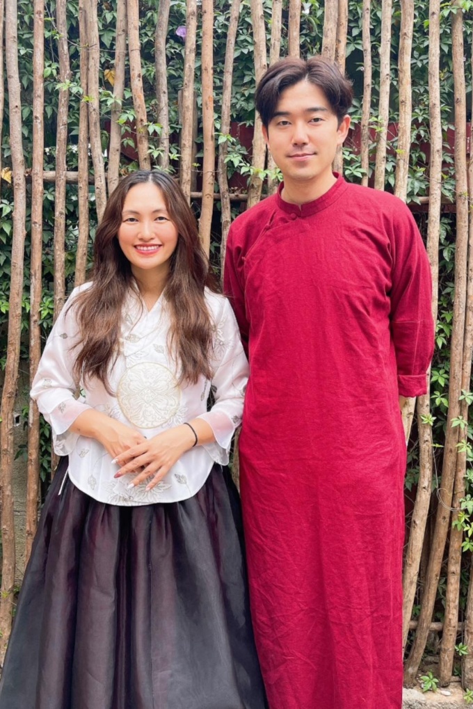 Nguyên Hà công khai chồng Hàn Quốc