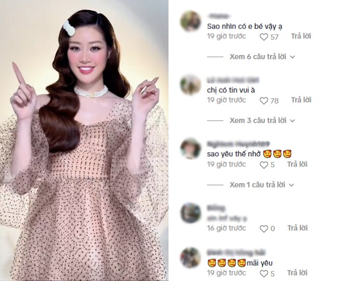Hoa hậu Khánh Vân lộ bụng lùm lùm, vướng nghi vấn mang thai con đầu ...