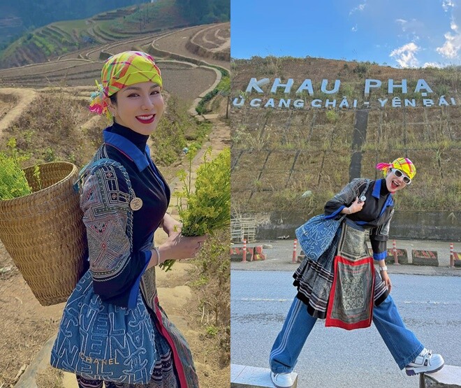 Diệp Lâm Anh đắm chìm trong tình yêu, về quê Yên Bái của bạn trai tin ...