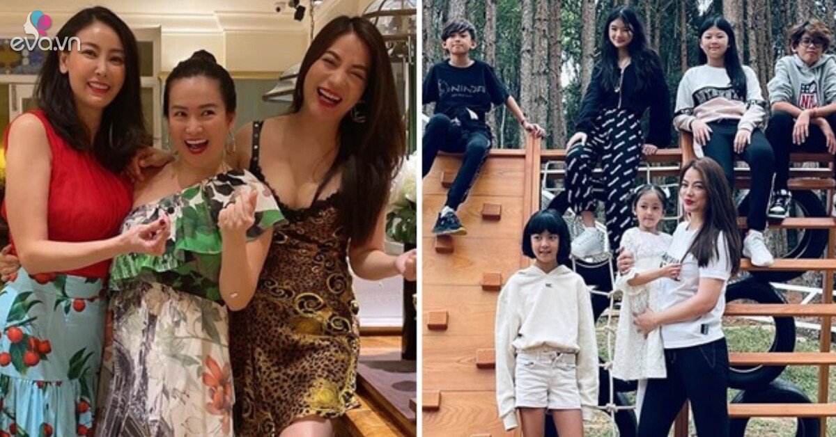 Hội con sao VIP nhất nhì V-Biz: Bình Minh, Trương Ngọc Ánh, Hà Kiều Anh, Lệ Quyên chung khung hình