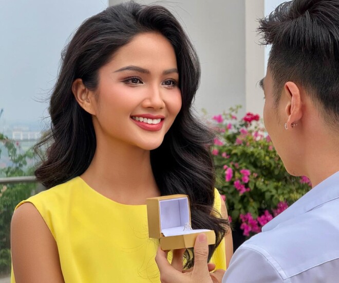 H'Hen Niê được bạn trai nhiếp ảnh gia hỏi cưới bằng nhẫn kim cương, lần ...