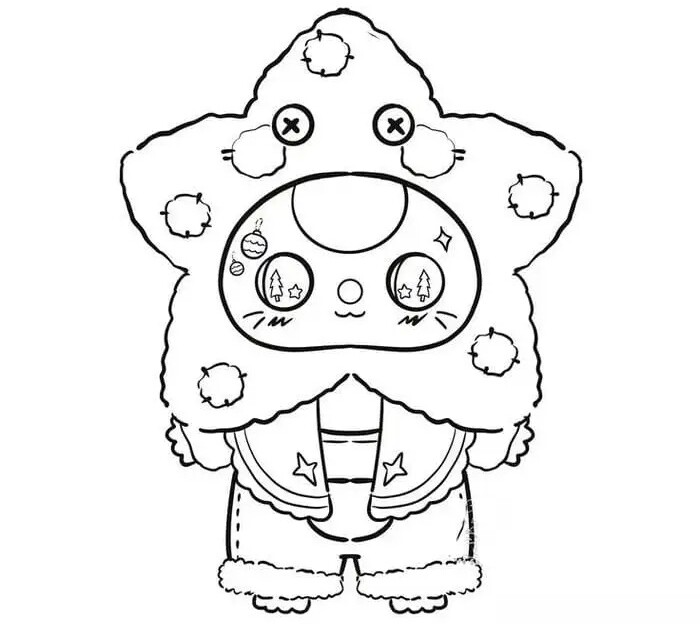 15 bức tranh tô màu Baby Three, cho bé thỏa sức sáng tạo ra nhiều phiên bản