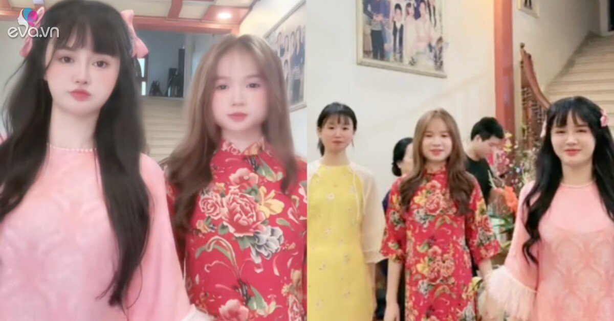 Đoạn video mẹ U40 và 2 con gái dậy thì gây lú cõi mạng vì 99% đoán nhầm ai là mẹ, ai là con