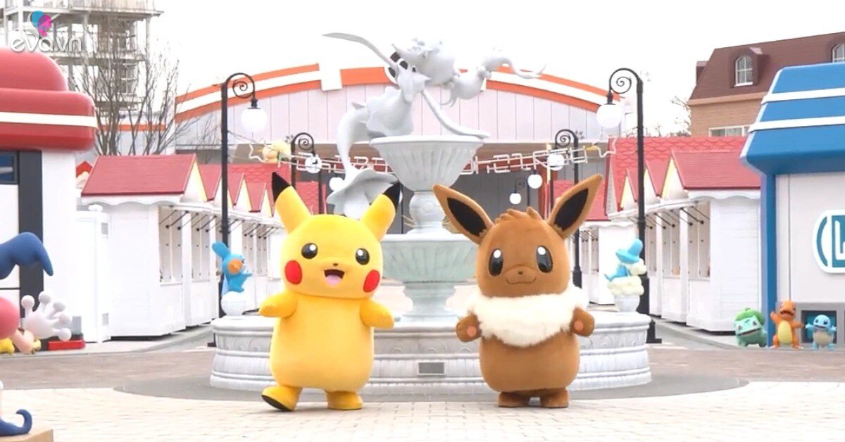 Công viên Pokemon đầu tiên trên thế giới