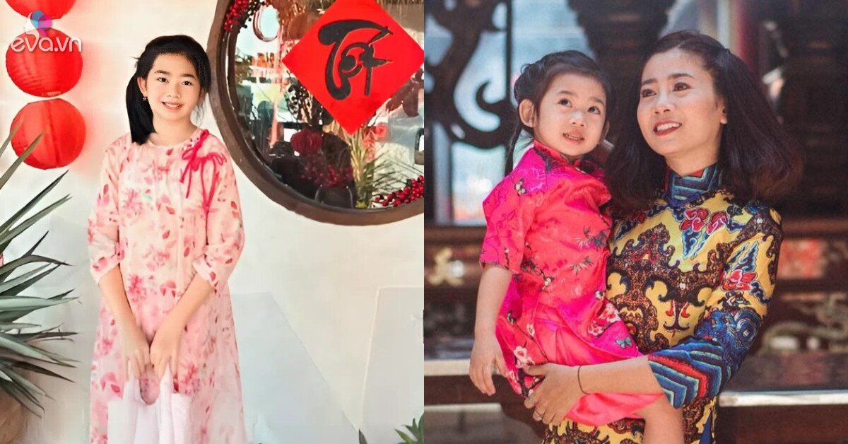 Con gái cố diễn viên Mai Phương ra dáng thiếu nữ khi mặc áo dài, ngày ...