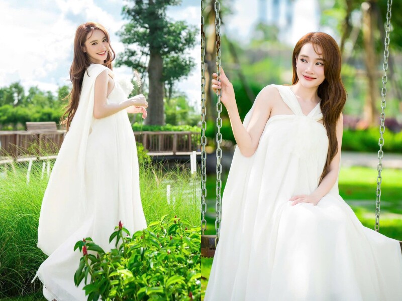 Cô bé bán bánh tráng trộn giờ là cực phẩm nhan sắc VTV, sắp đẻ con thứ ...