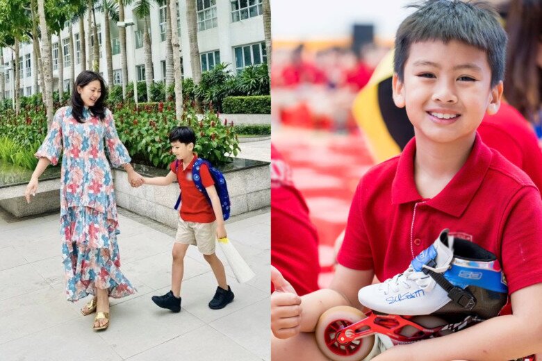 Con trai quốc tịch Mỹ của Ngọc Lan học trường quốc tế chuẩn thiếu gia ...