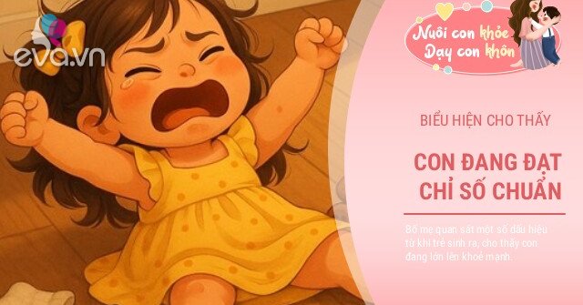 Bé vừa sinh ra đã có 4 đặc điểm này là điềm may mắn, con đang lớn lên ...