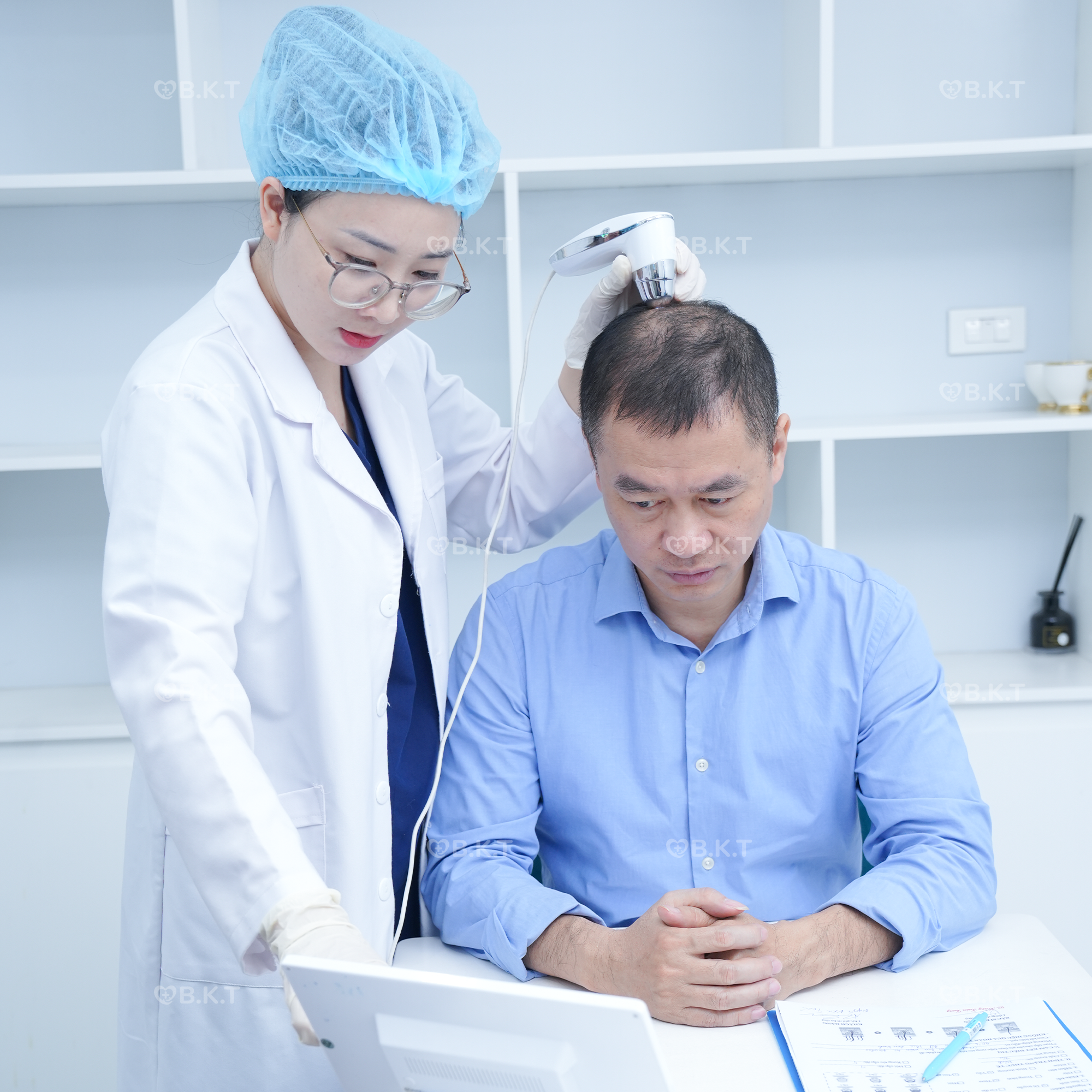 Bác sĩ Bùi Kiều Trang: Công nghệ Mesolux là "cứu tinh” cho mái tóc thưa ...