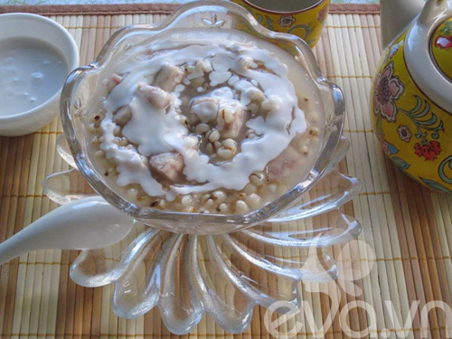 Chè bo bo thanh nhiệt, chị em đừng bỏ qua