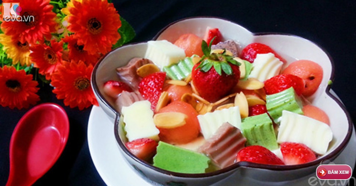 Chè khúc bạch giải nhiệt ngày hè