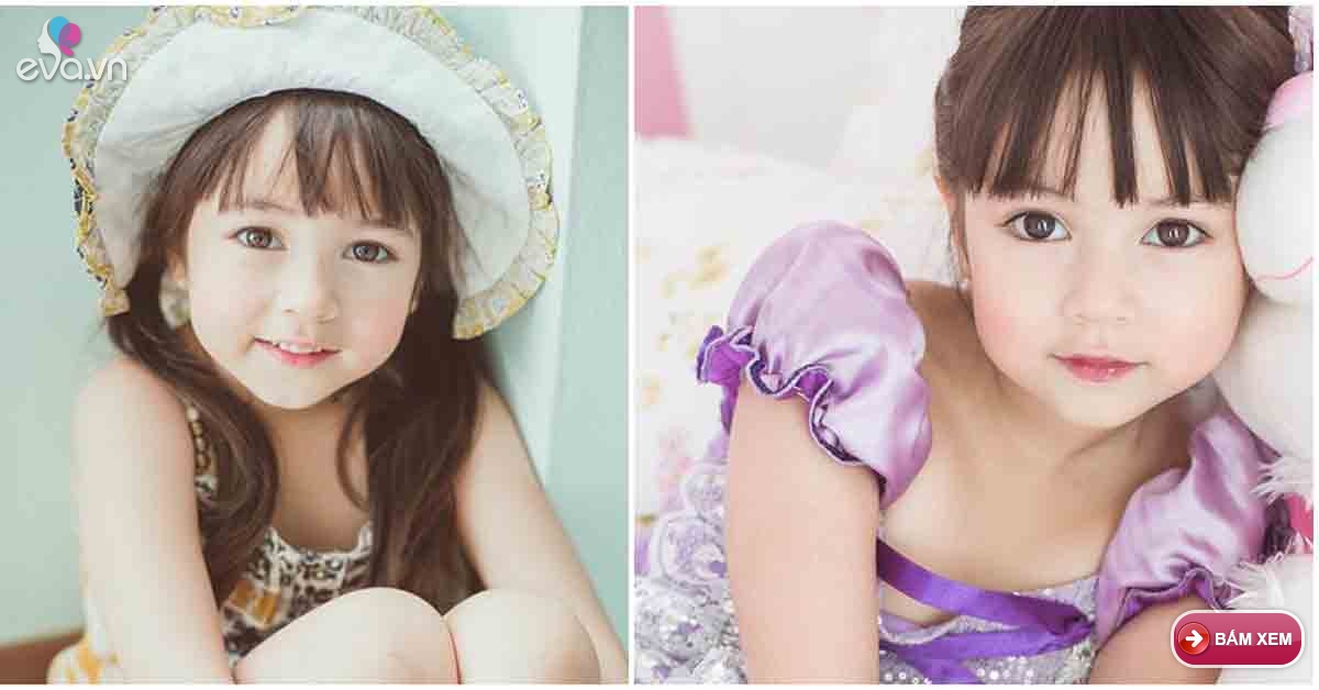 Cô bé 5 tuổi Jenna Jirada Moran có gương mặt hoàn hảo nhất Thái Lan lớn ...