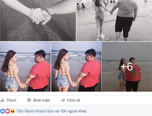 Chuyện tình của cặp đôi đũa lệch chênh nhau đến 83kg