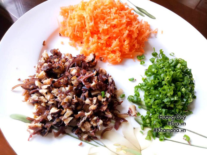 Cách làm món rong biển cuộn tôm thịt chiên giòn cho cuối tuần