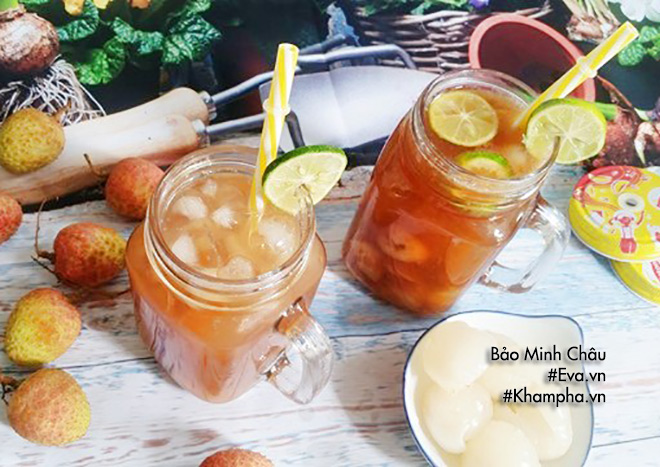 Cách làm trà vải thơm ngon cả nhà đều thích