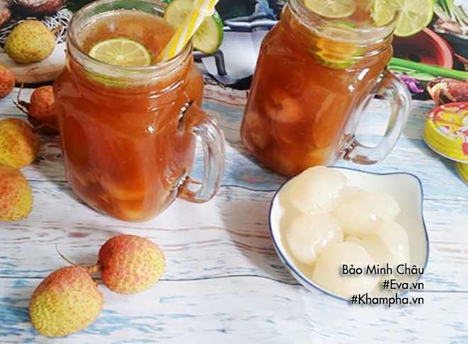 Cách làm trà vải thơm ngon cả nhà đều thích