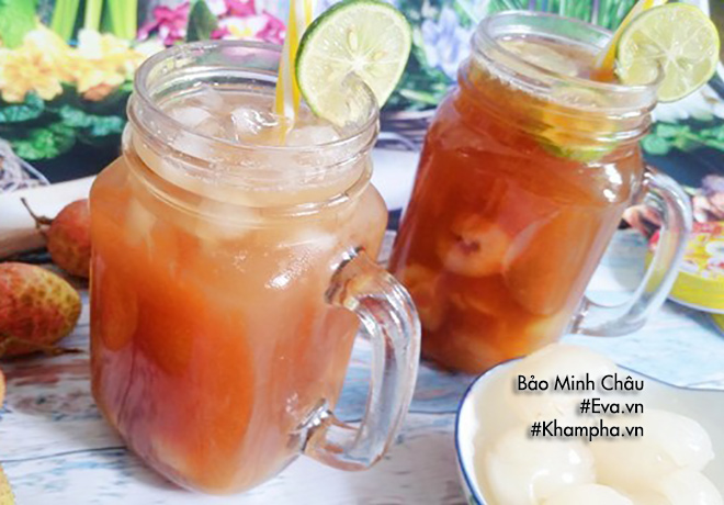 Cách làm trà vải thơm ngon cả nhà đều thích