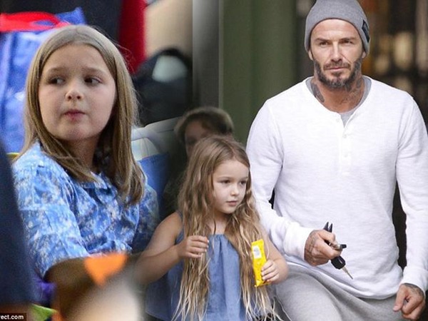 Harper Beckham đích thực là tiểu công chúa hạnh phúc nhất thế giới